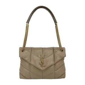 Yves Saint Laurent | Bags | Saint Laurent Lou Lou Puffer Dusty Grey ...